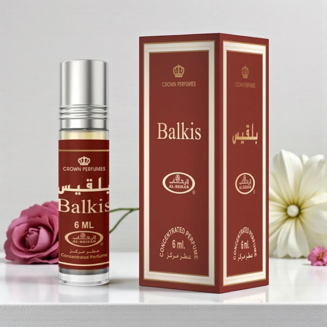 Musc Balkis 6 Ml – Al Rehab | Parfum Concentré Sans Alcool